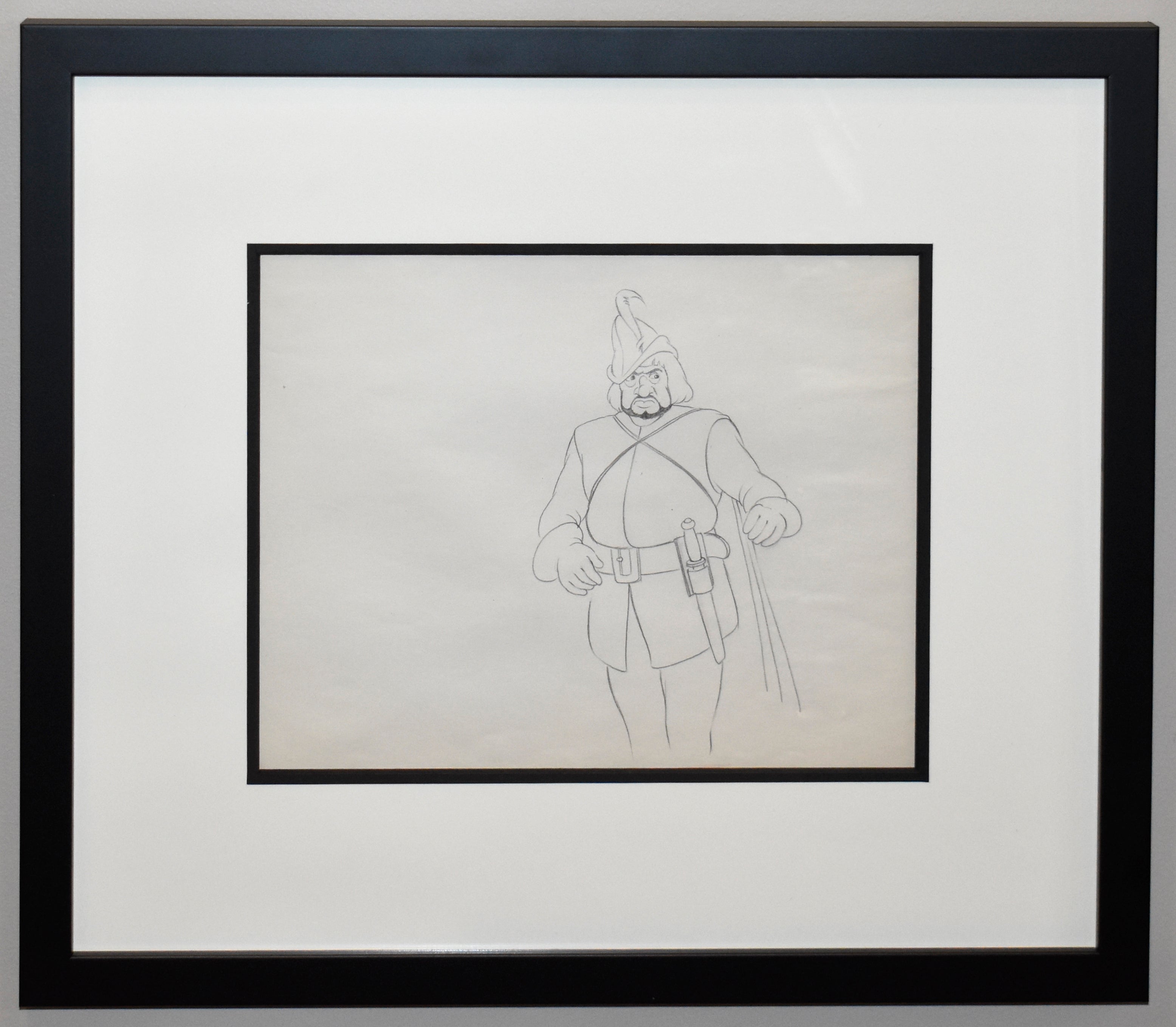 Original Walt Disney Production Drawing from Snow White and the Seven Dwarfs Featuring The ...
