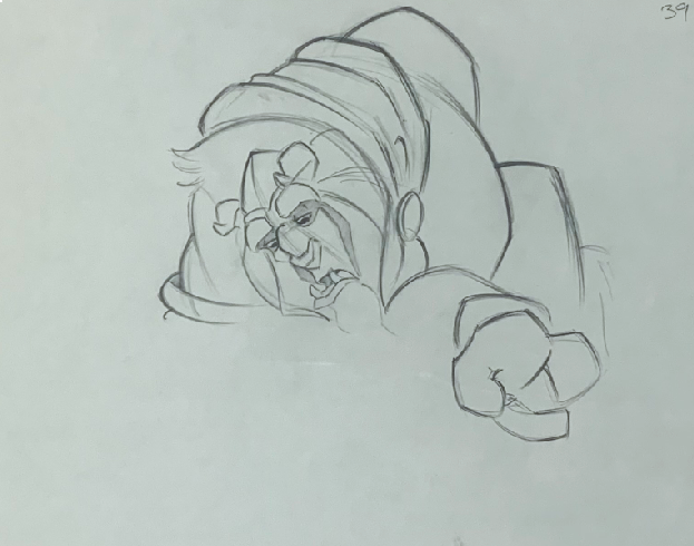 how to draw disney beauty and the beast