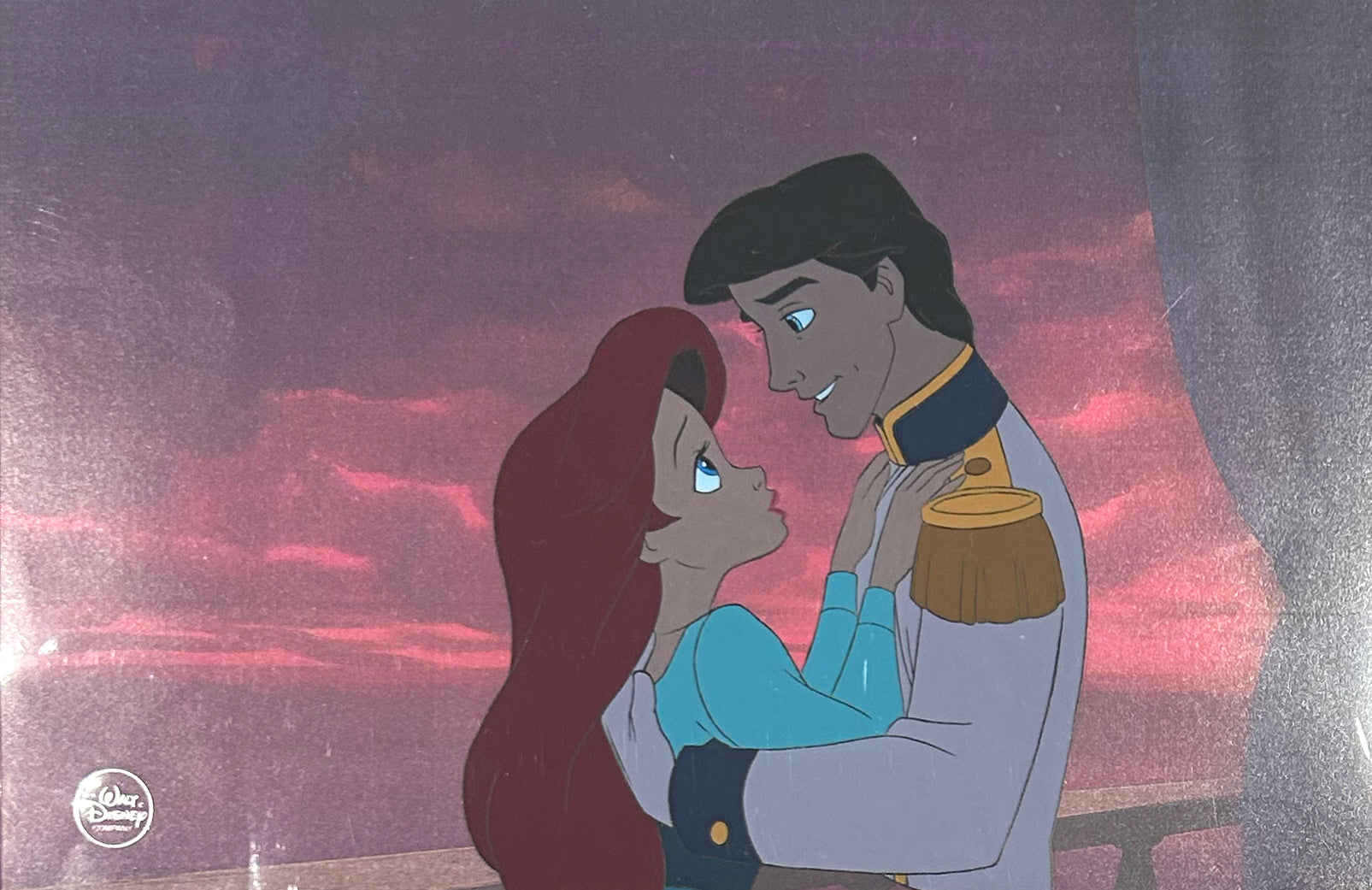 Original Walt Disney Production Cel from The Little Mermaid featuring ...
