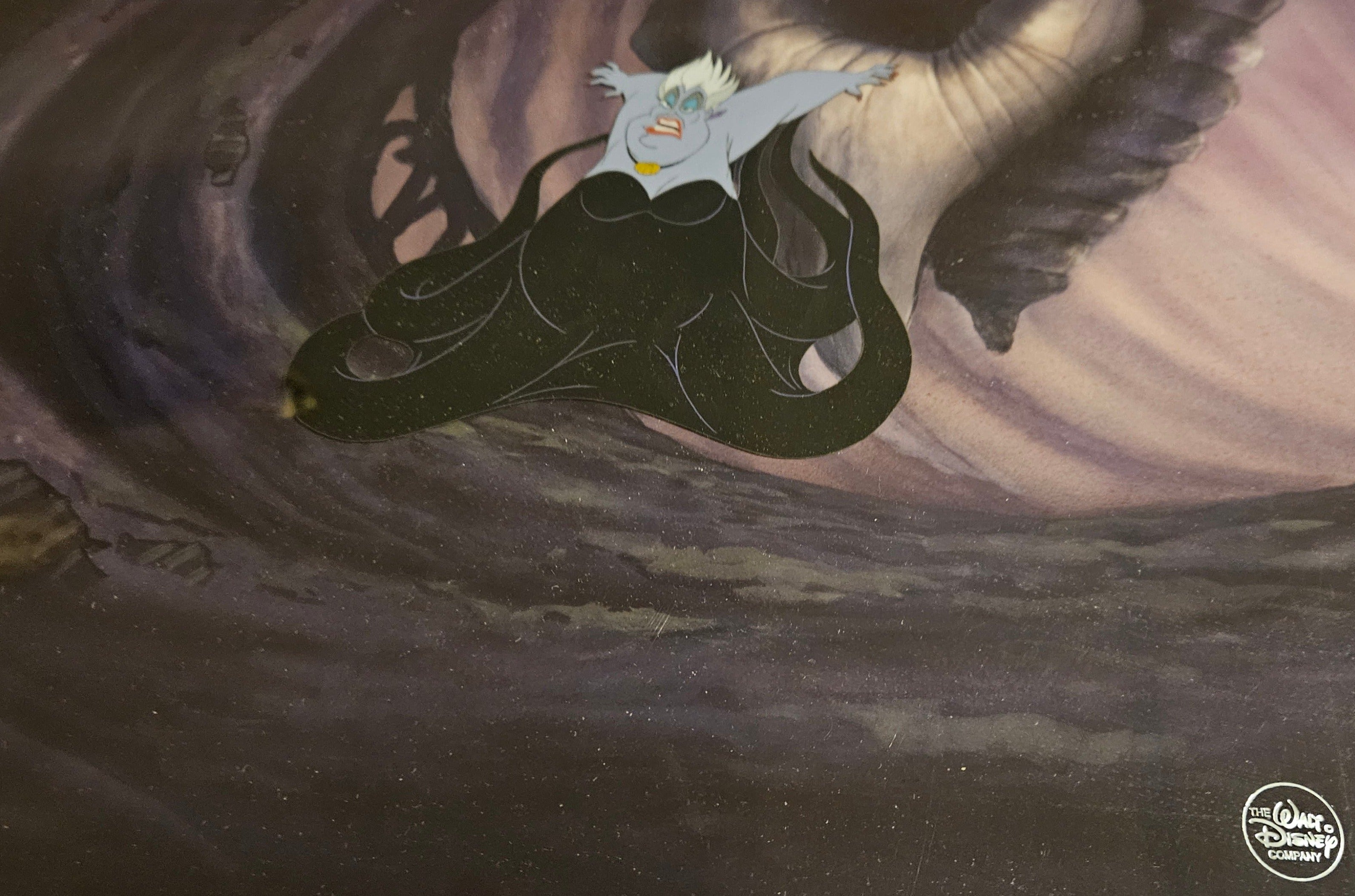 Original Walt Disney Production Cel from The Little Mermaid featuring ...