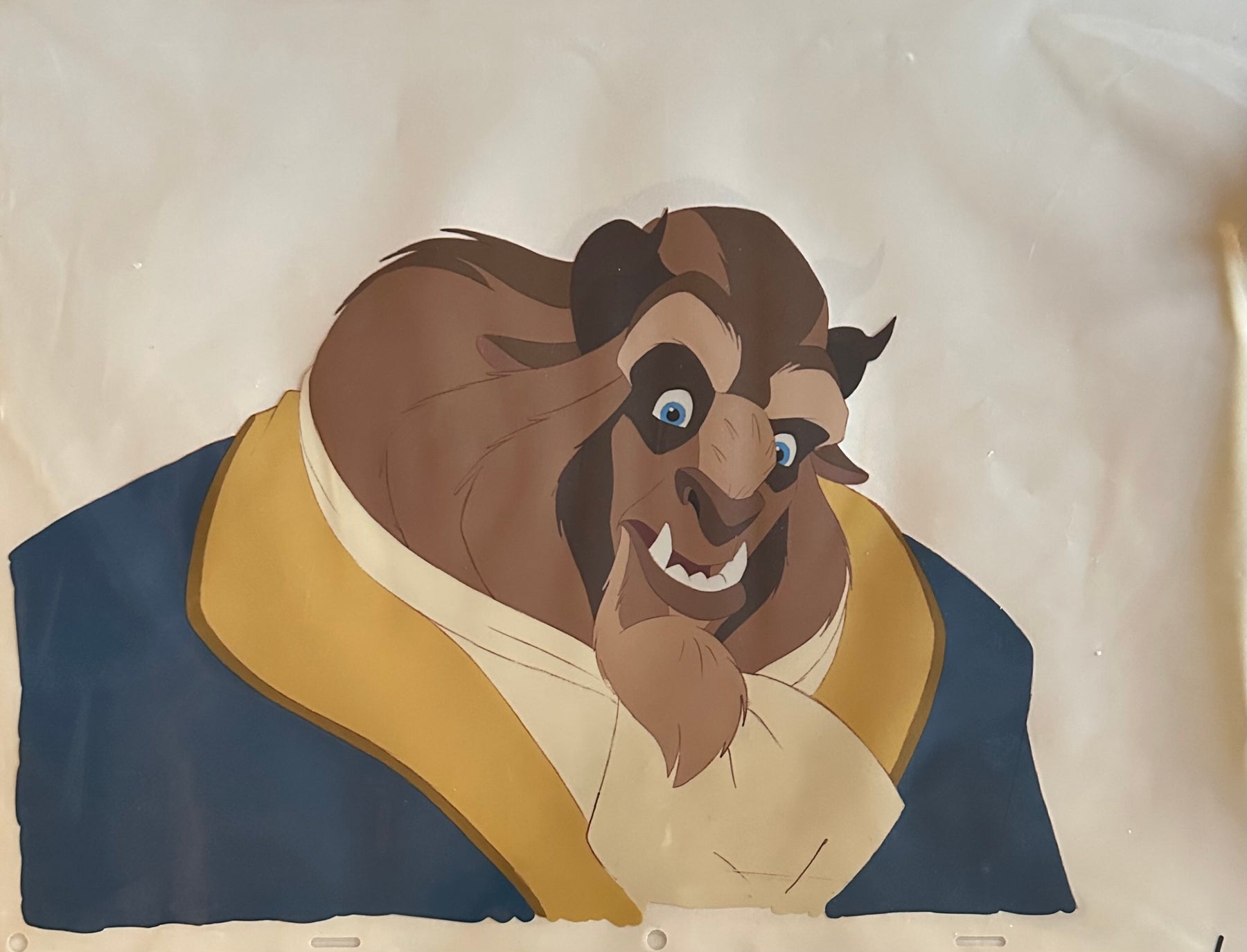 Original Walt Disney Color Model Cel from Beauty and the Beast ...