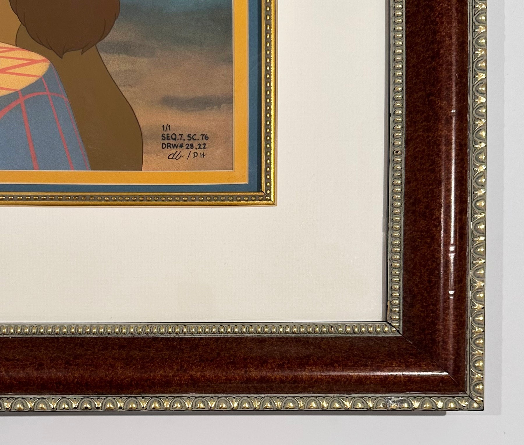 Original Walt Disney Limited Edition 1/1 Cel "Beautiful Night" (1997 ...