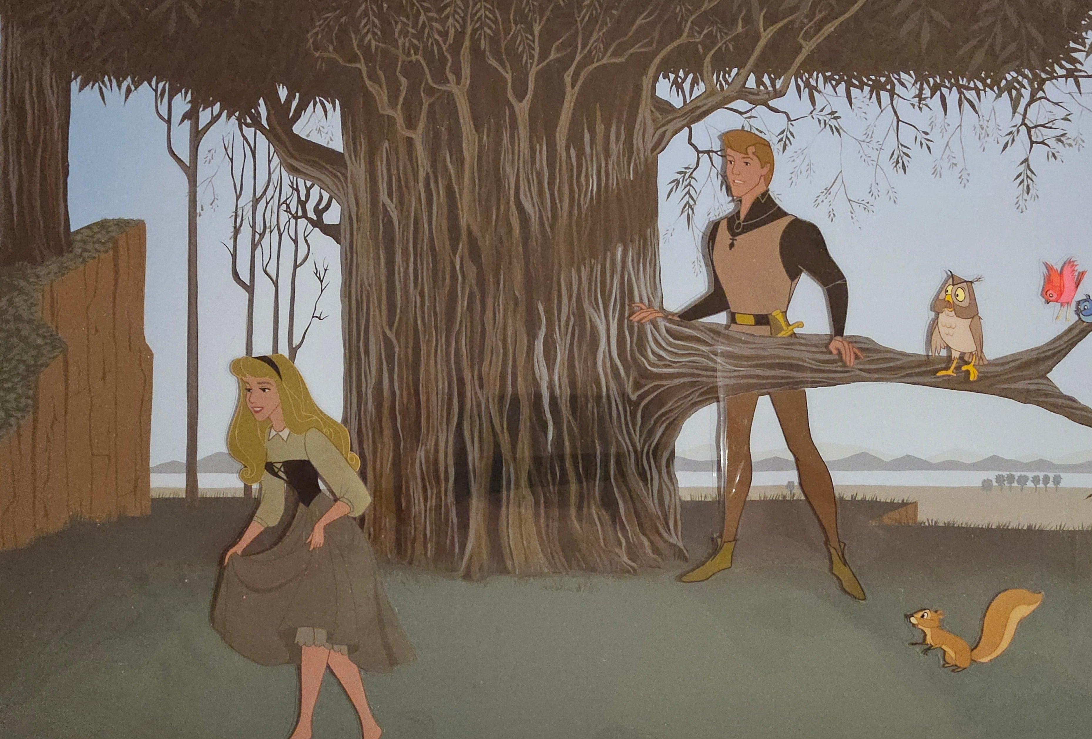 Original Walt Disney Production Cel from Sleeping Beauty featuring ...