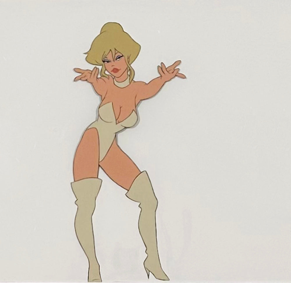 Original Paramount Studios Production Cel featuring Holli Would (1992) – animationsensations.com