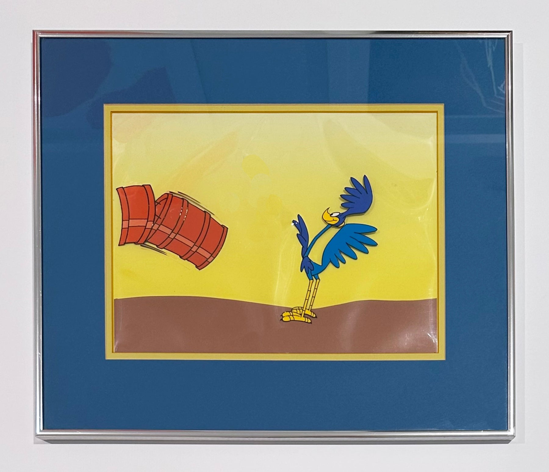 Original Warner Brothers Production Cel featuring Road Runner ...