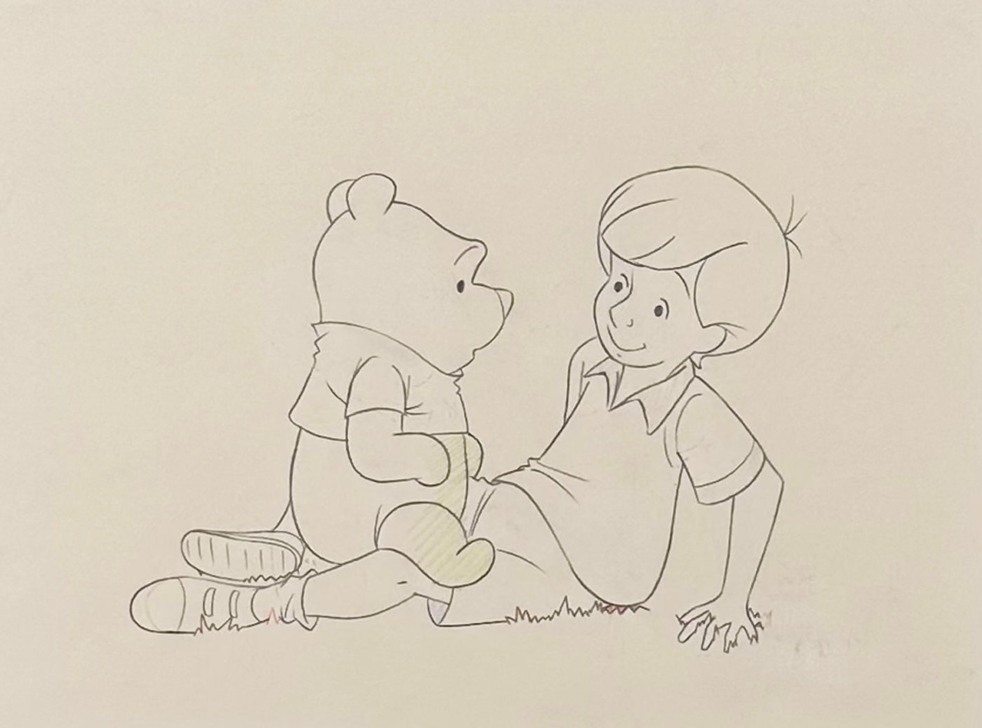Original Walt Disney Production Drawing from The New Adventures of ...