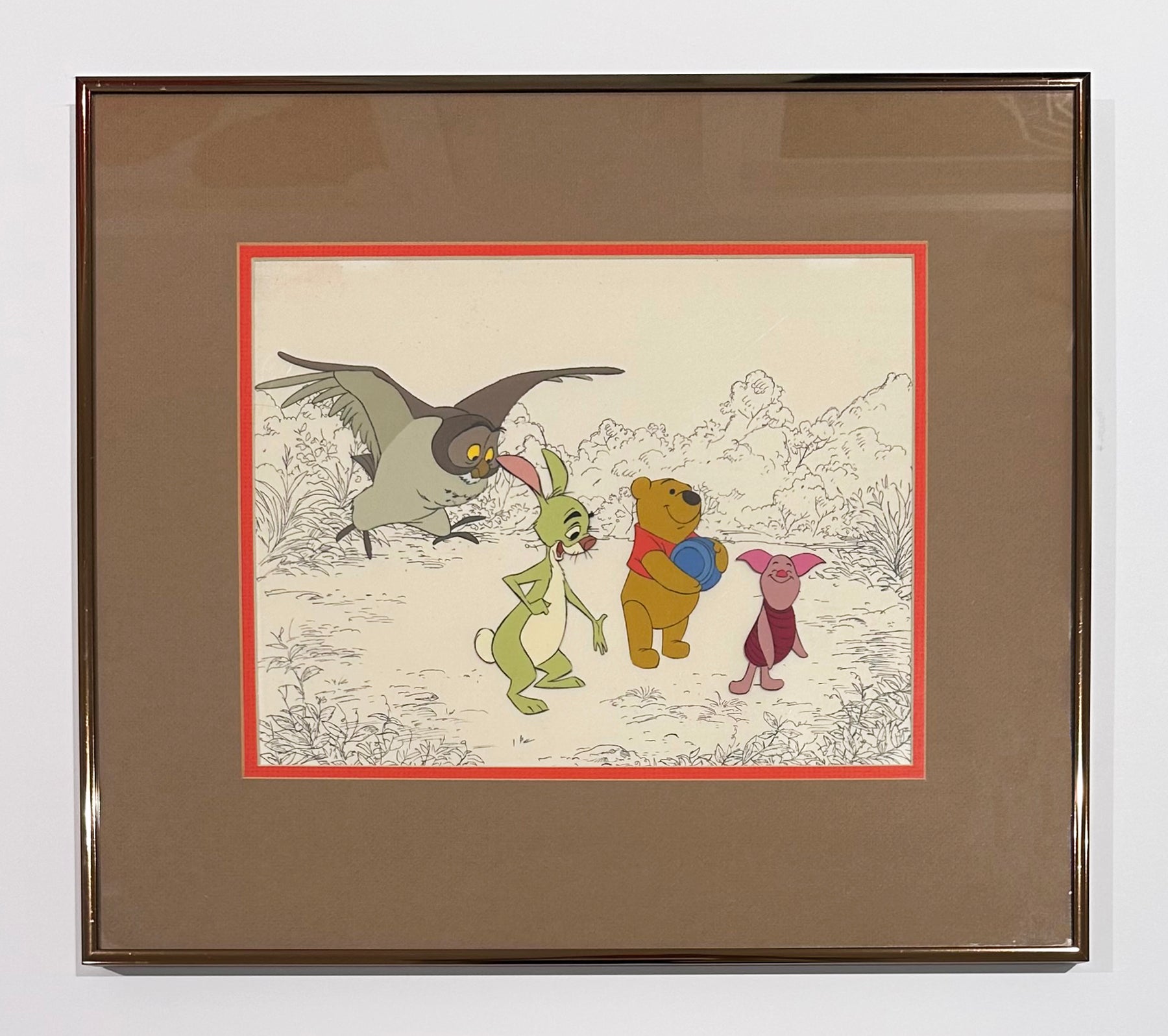 Original Walt Disney Production Cels from Winnie the Pooh Discovers th ...