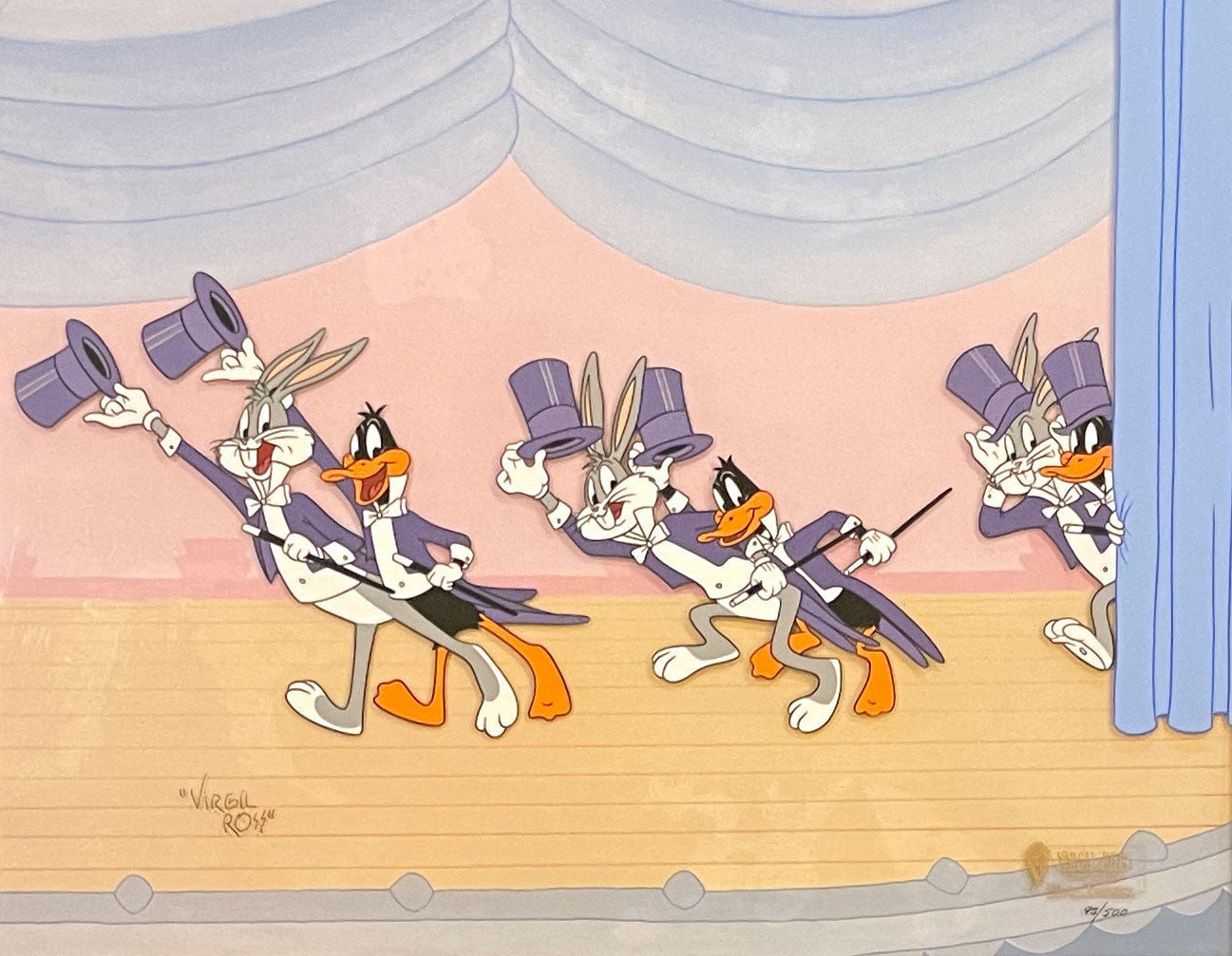 Original Warner Brothers Limited Edition Cel "Show Stoppers" Signed by ...
