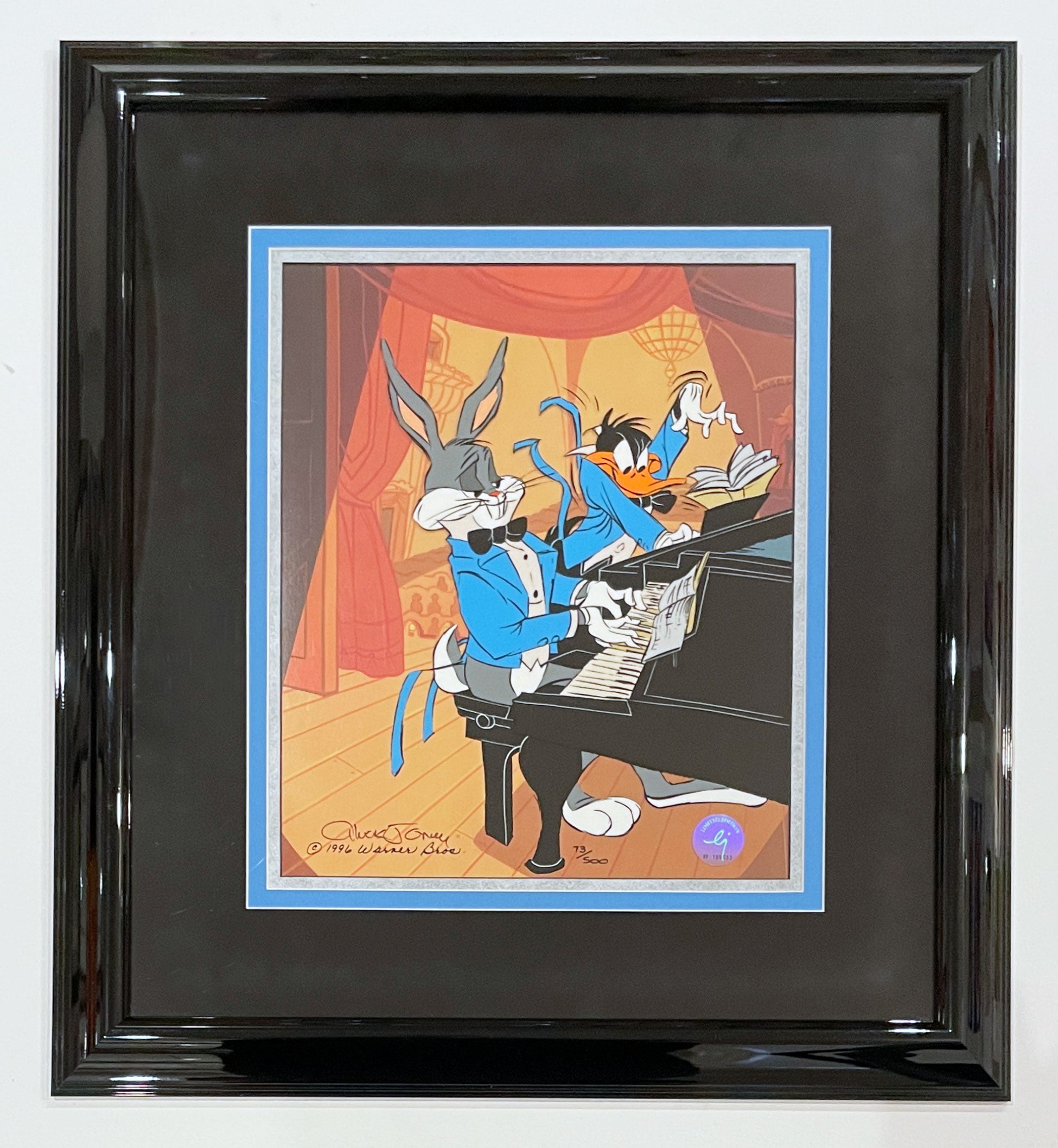 Warner Brothers Limited Edition Cel, Bugs and Daffy: In Concert, Signed ...