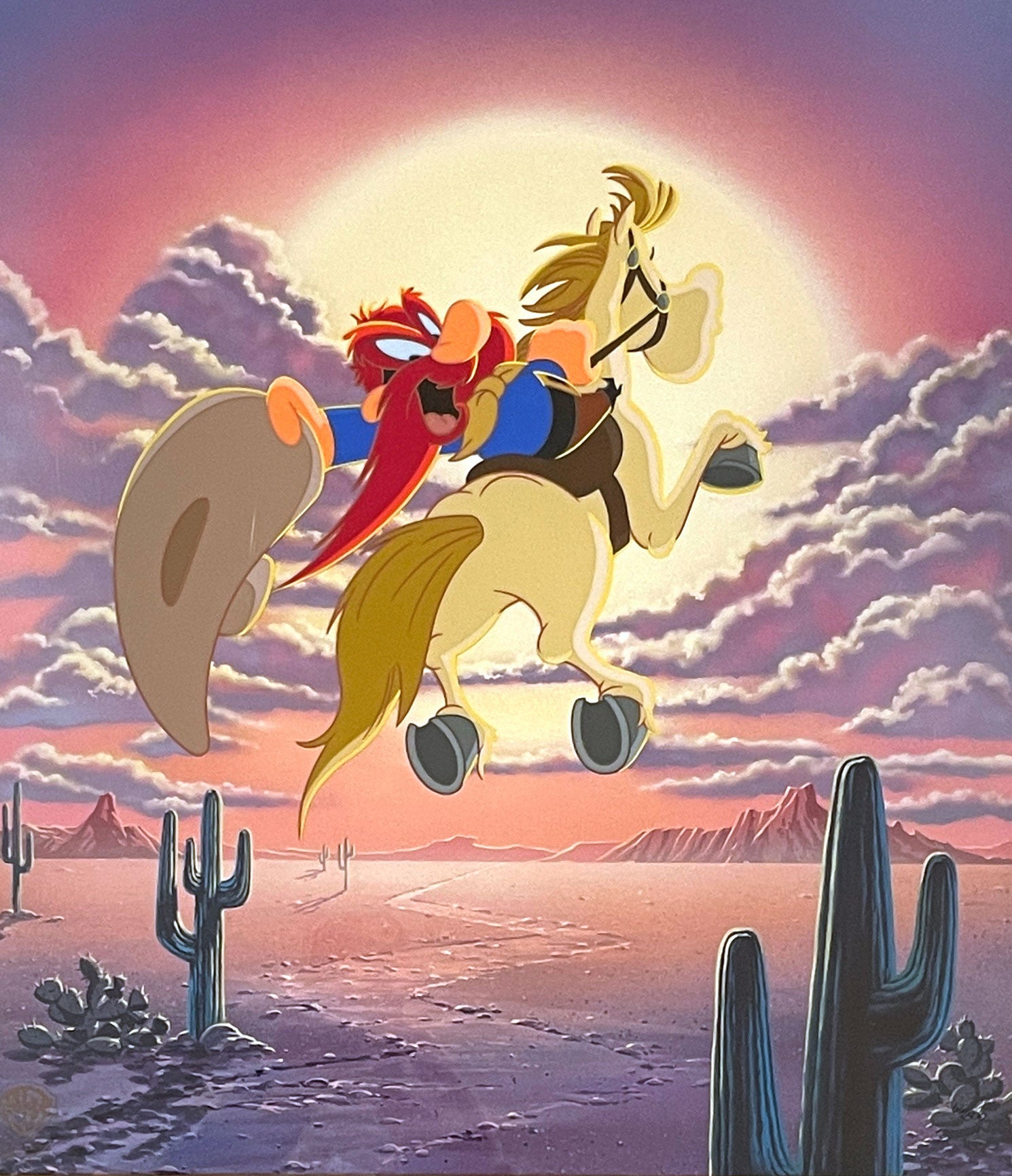 Warner Brothers Limited Edition Cel "Tribute to 'Friz'" featuring ...