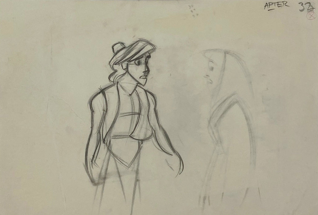 Aladdin Pencil Drawing