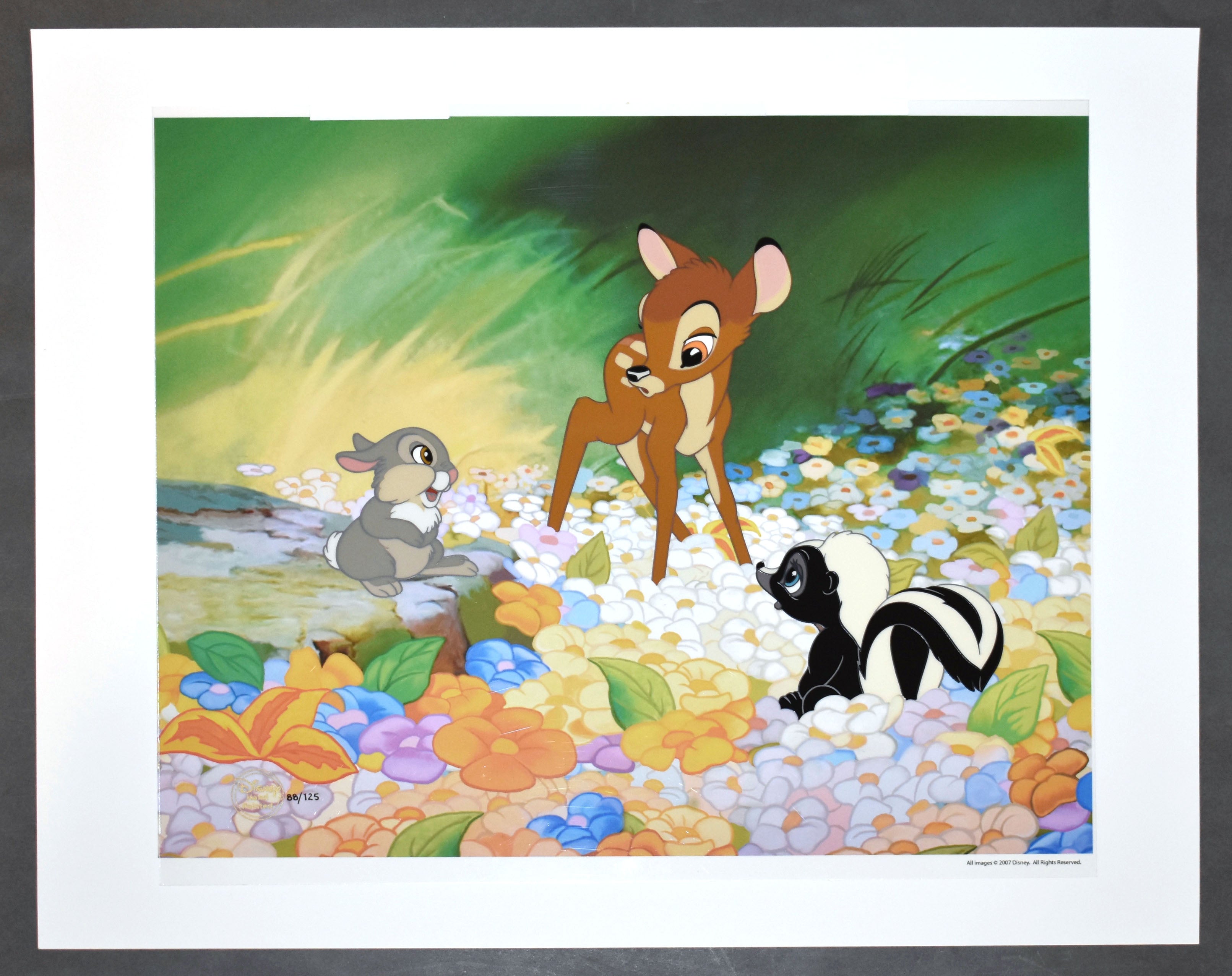 Disney Limited Edition Cel, Golden Age of Animation: Bambi (2007 ...