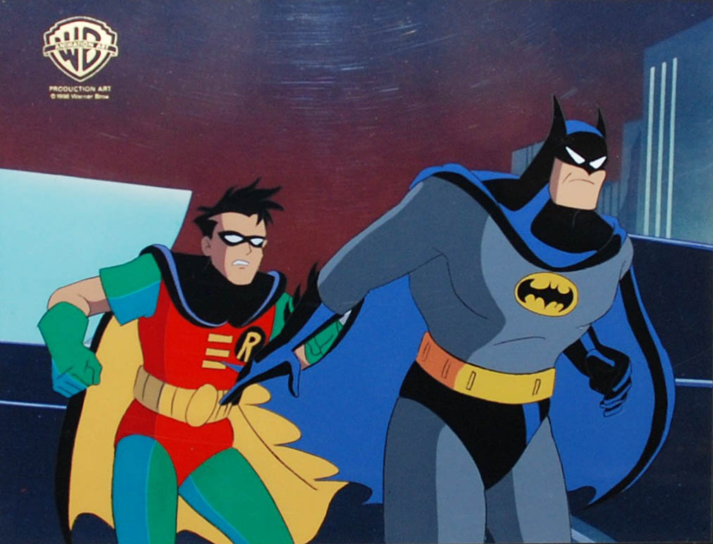 Original WB Storyboard Storyboard Lithograph from Batman: The Animated ...