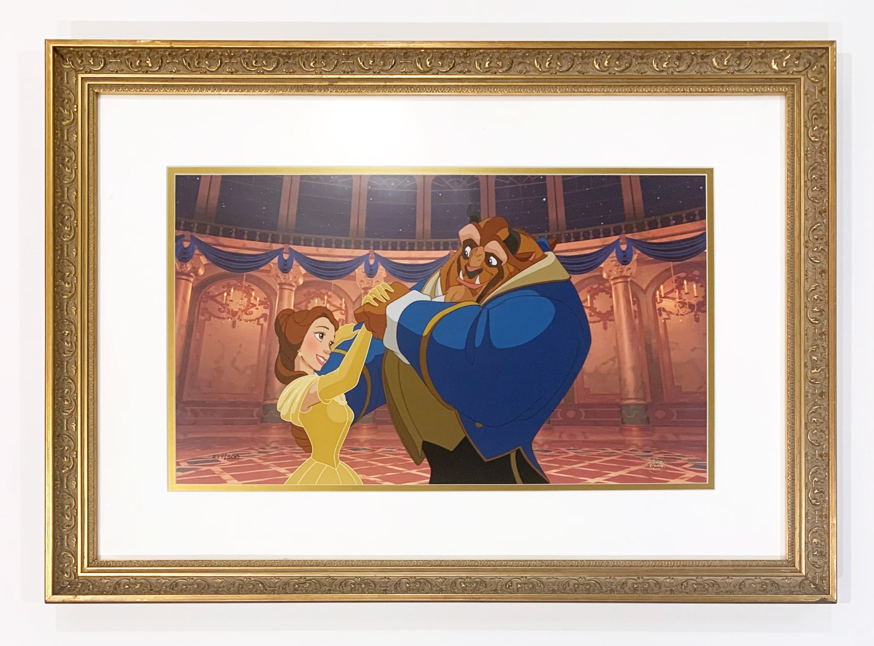 Disney Animation Limited Edition Cel "Ballroom Dancing" (1991 ...