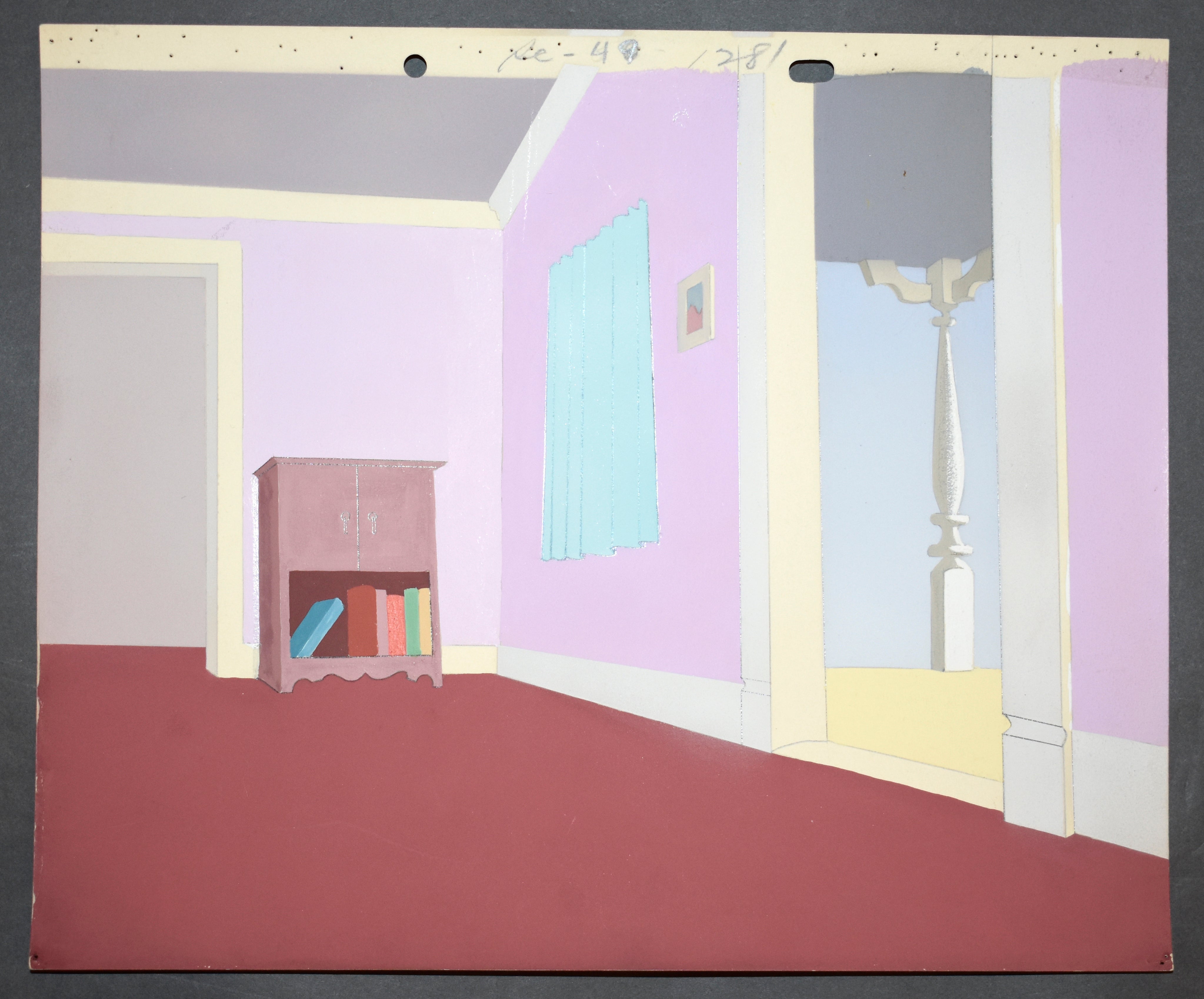 Original Warner Brothers Production Background from Robot Rabbit (1953 ...