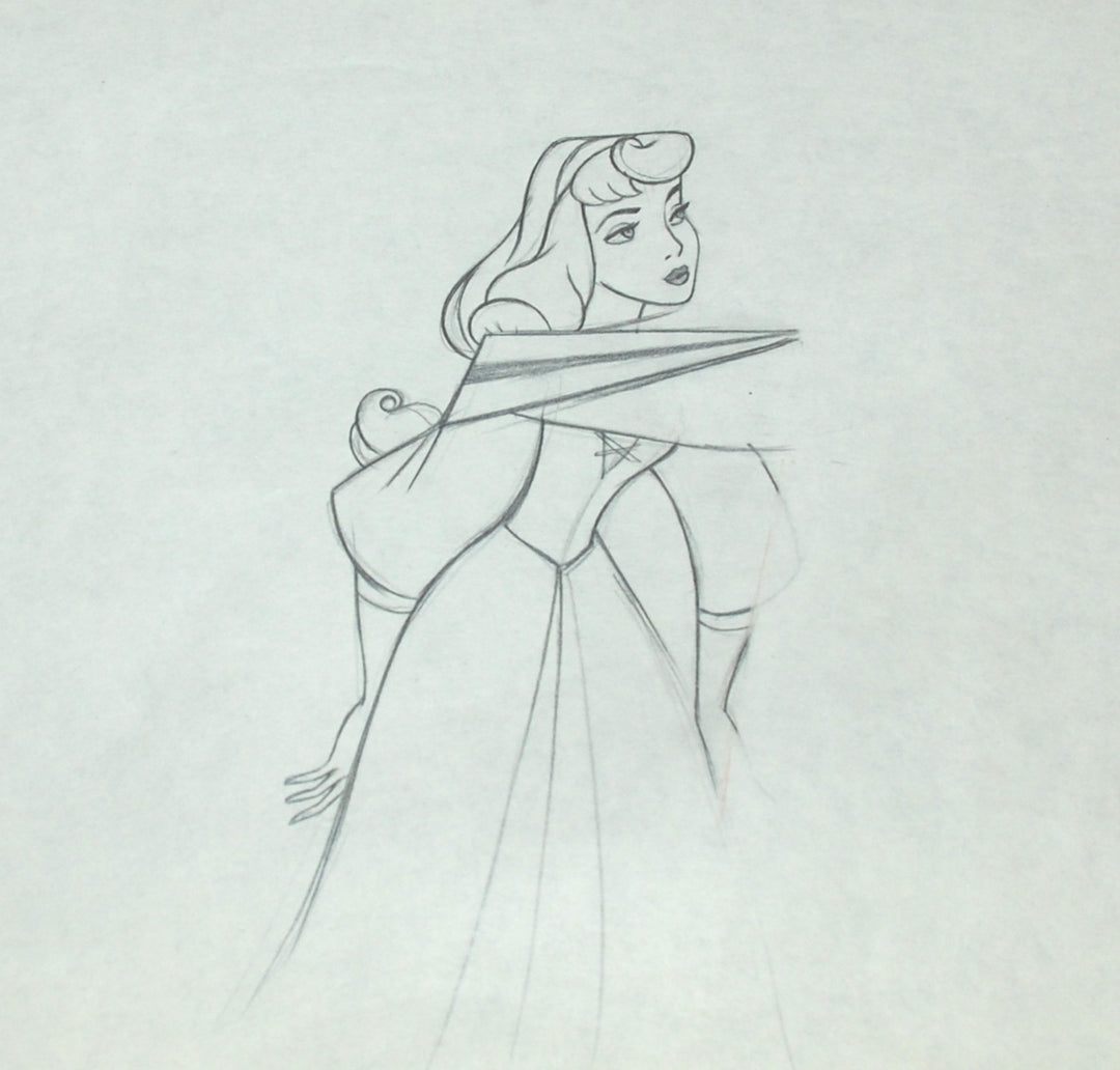 Sleeping Beauty Drawings Original Walt Disney Production Drawing From
