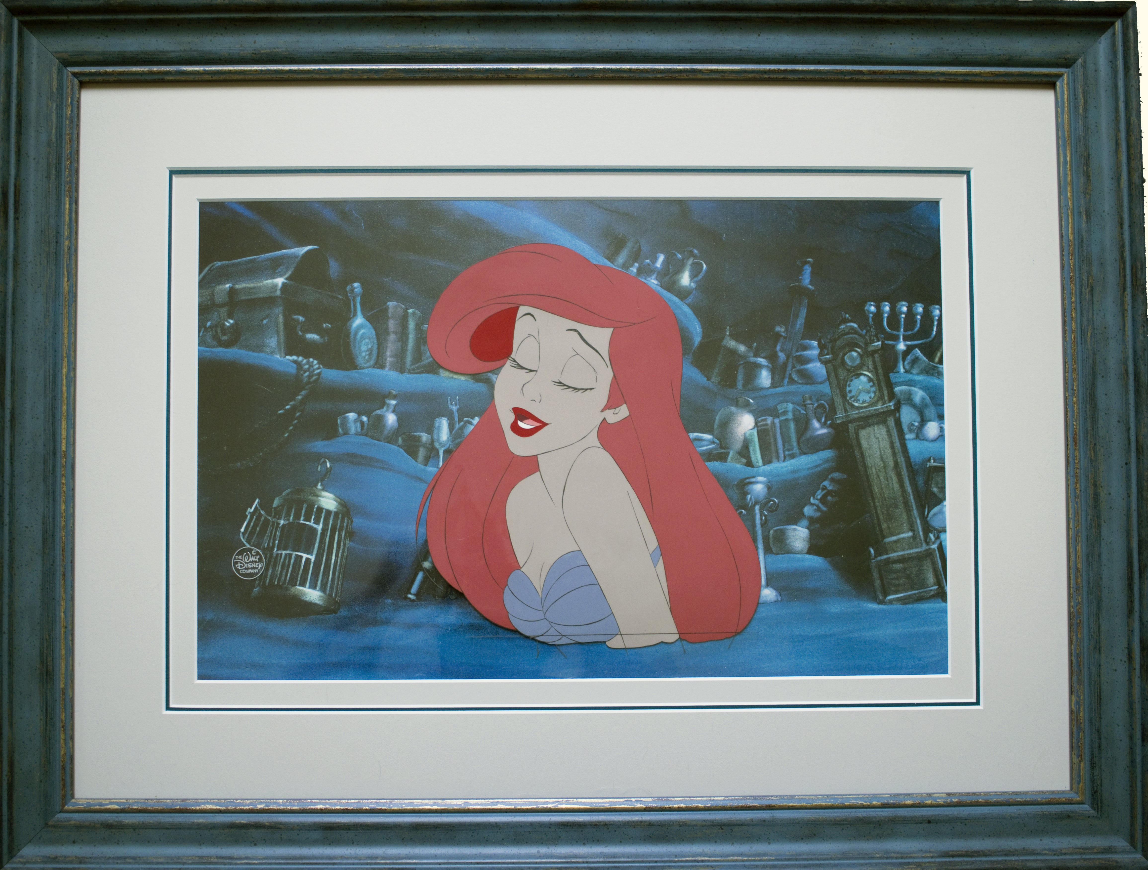 Original Walt Disney Production Cel from The Little Mermaid featuring ...