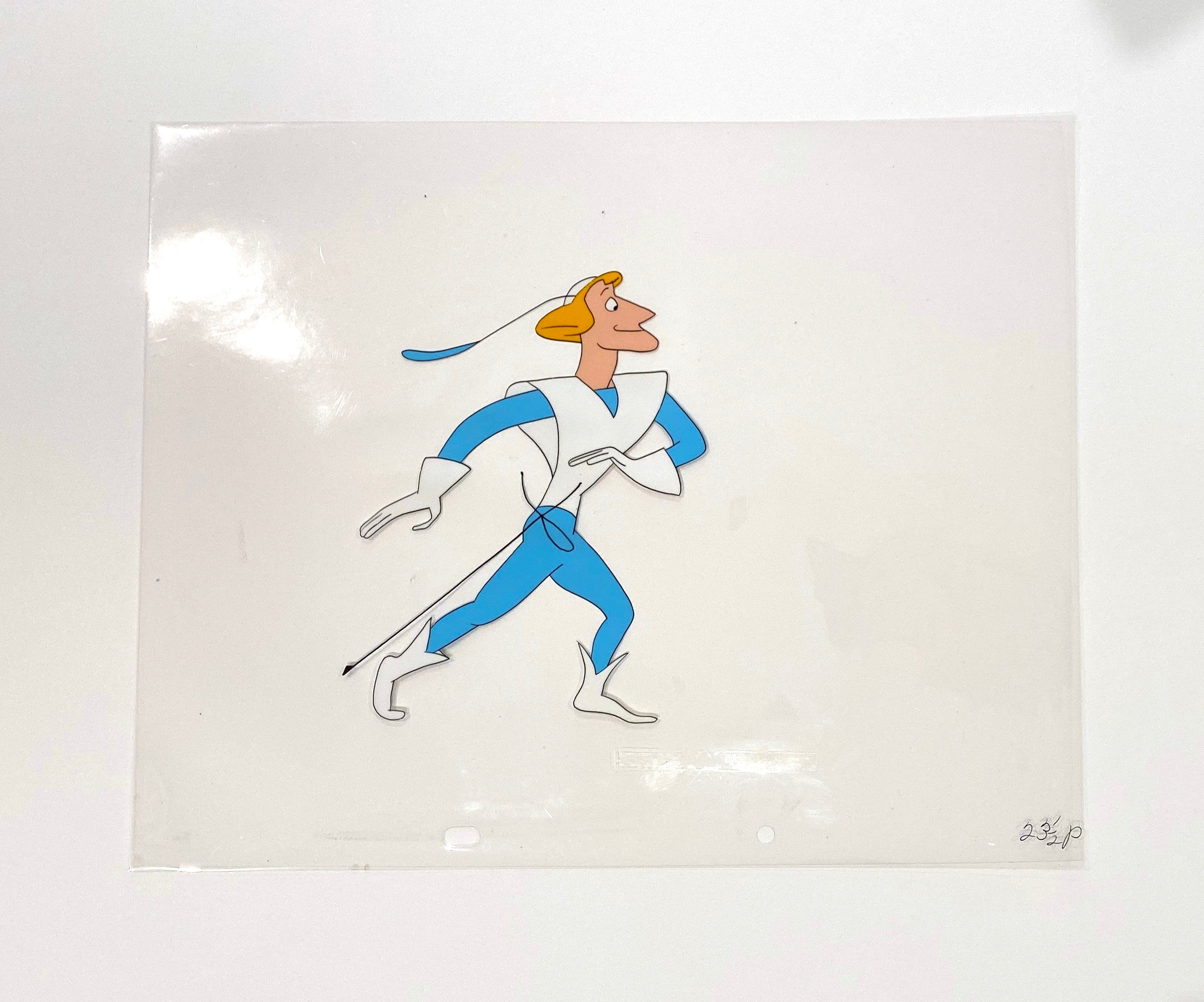 Original Warner Brothers Production Cel of Prince Charming from ...
