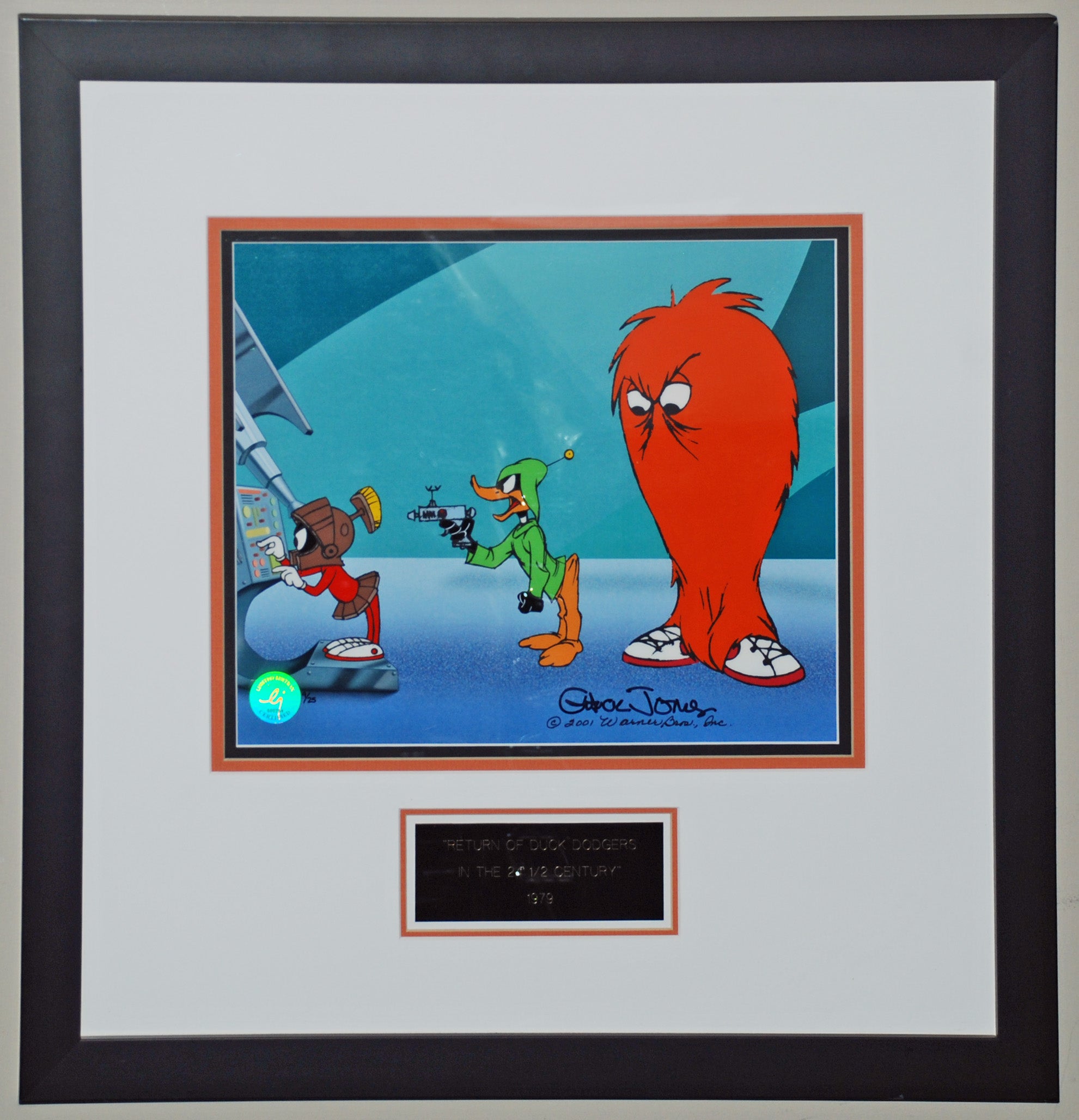Original Warner Brothers Limited Edition Cel, Duck Dodgers (2001 ...