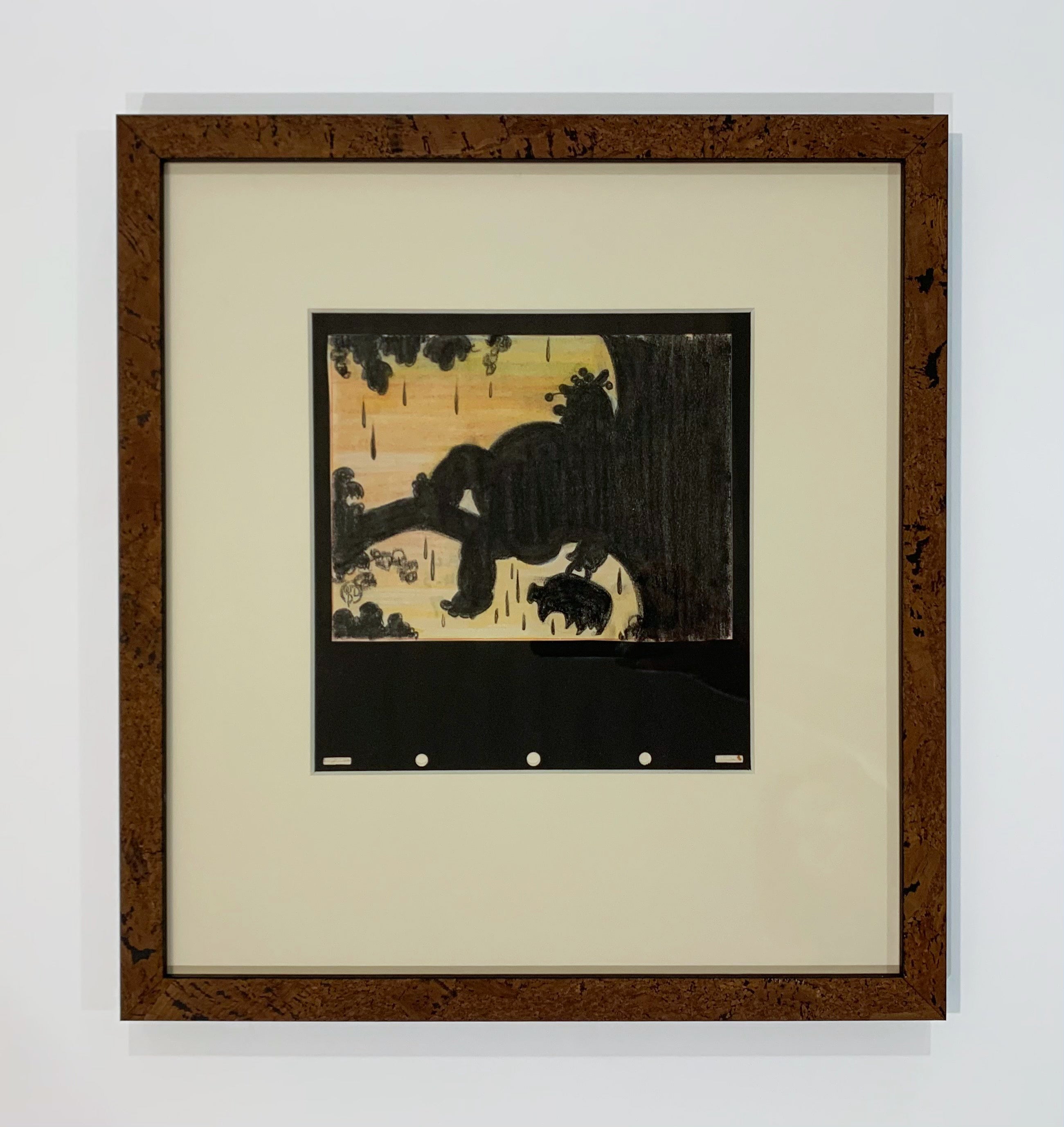 Original Disney Colored Pencil Storyboard Drawing from Fantasia ...