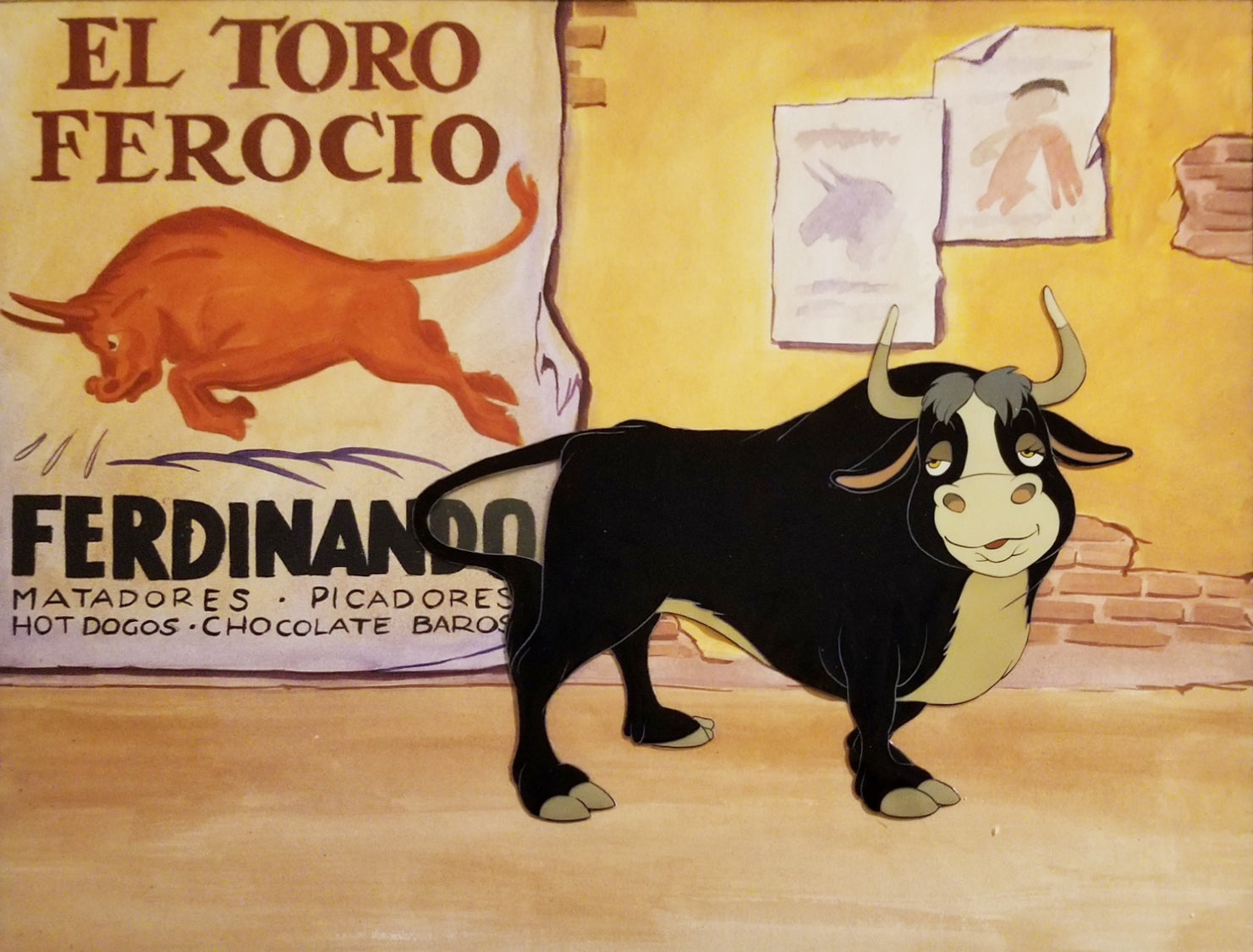 Original Walt Disney Production Cel from Ferdinand the Bull (1938) (19 ...