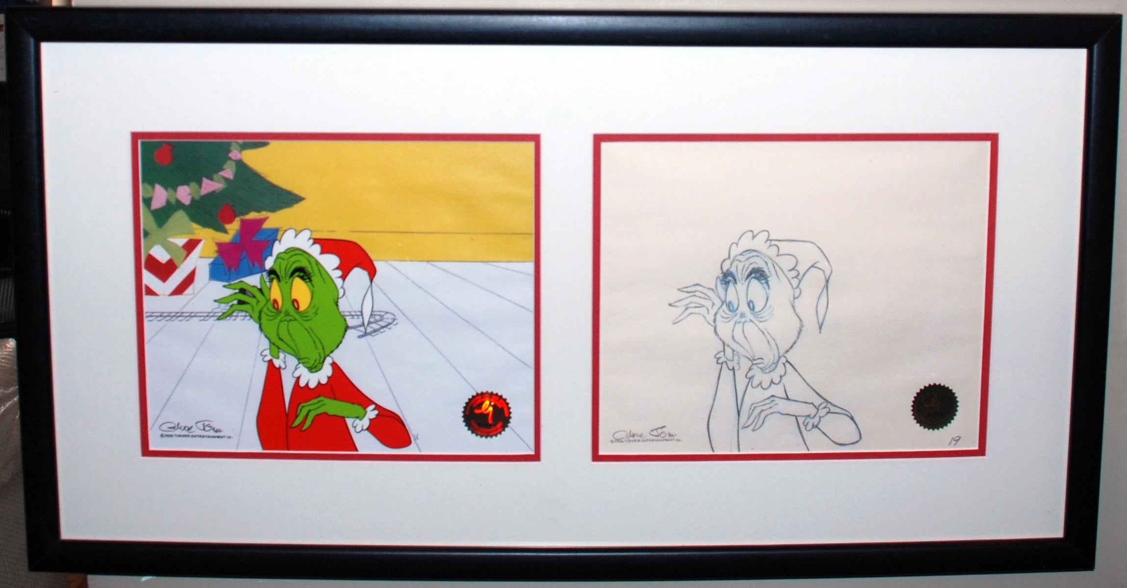 Original Chuck Jones How the Grinch Stole Christmas Production Drawing ...