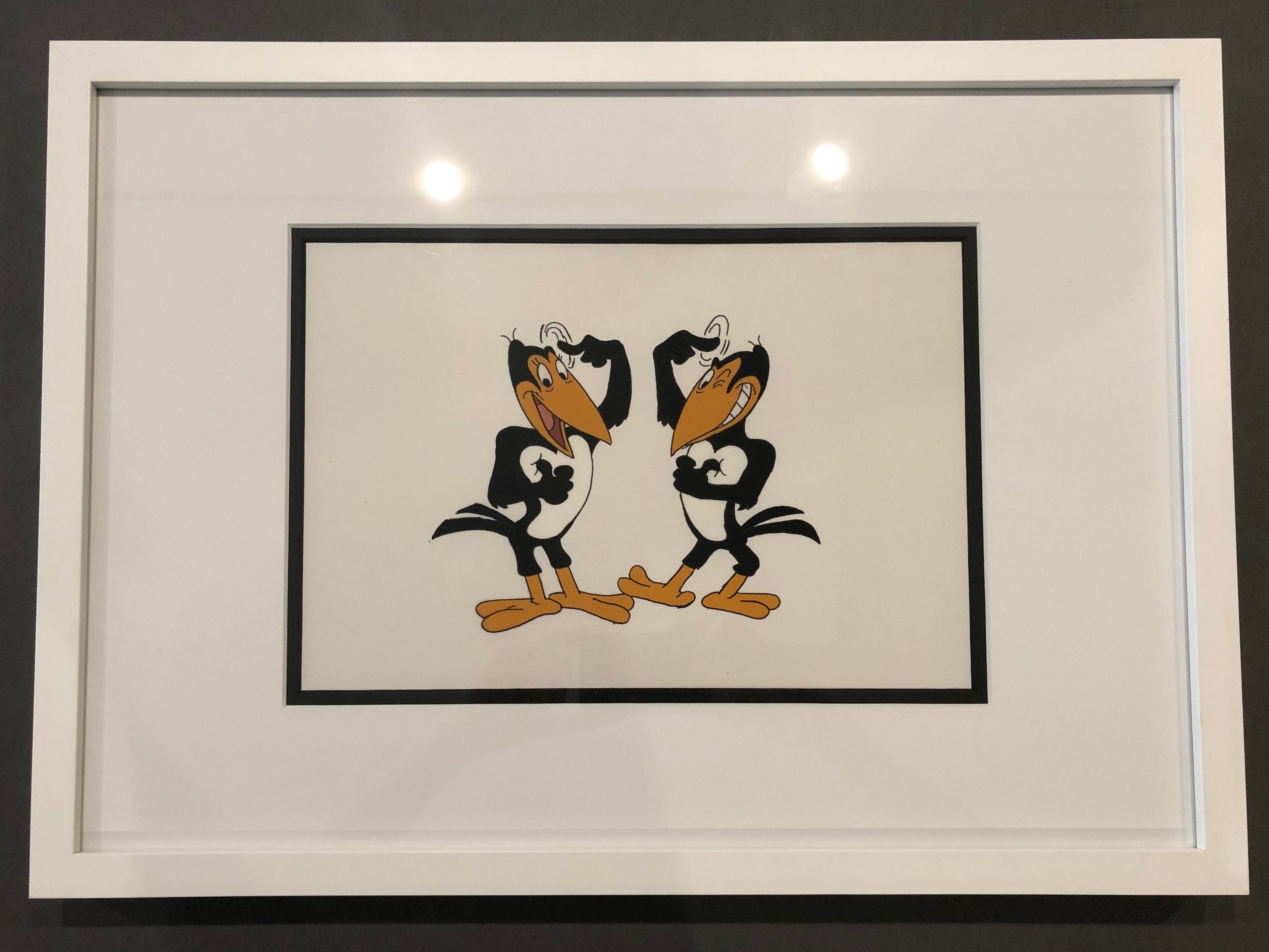 Production Cel of Heckle and Jeckle (1980s) – animationsensations.com