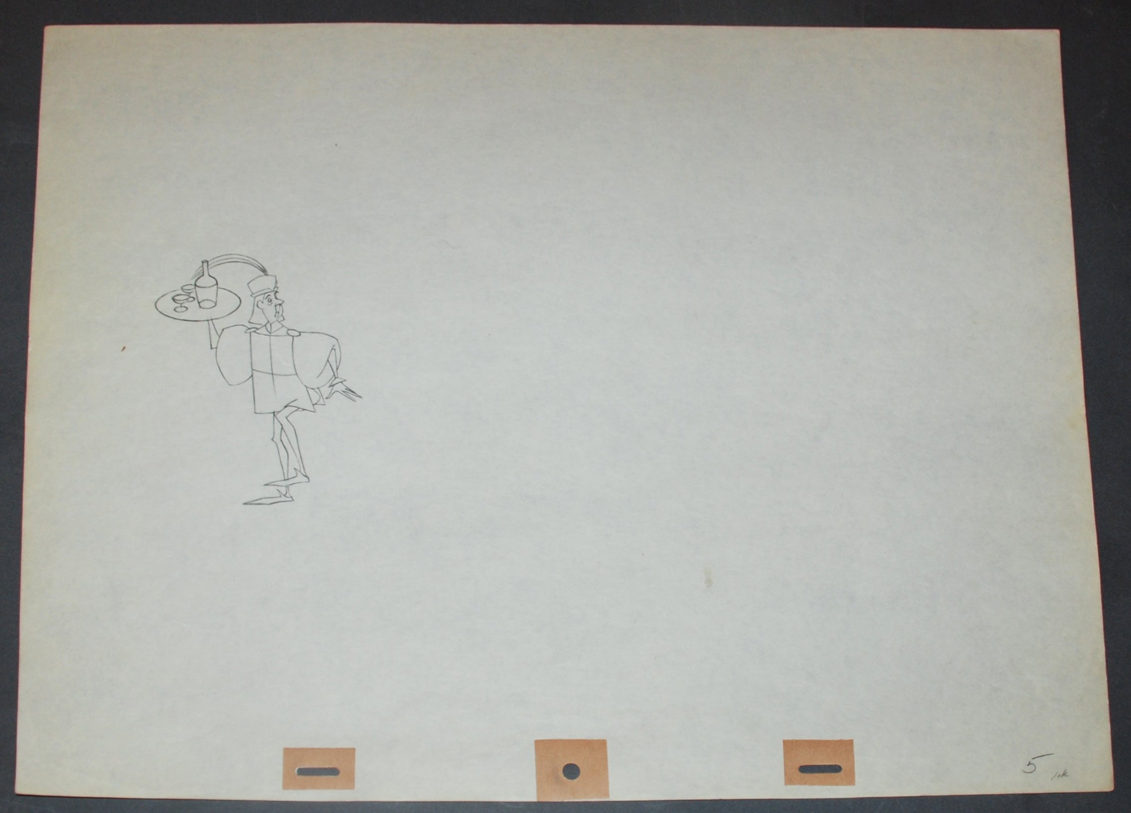 Original Walt Disney Production Drawing from Sleeping Beauty featuring ...