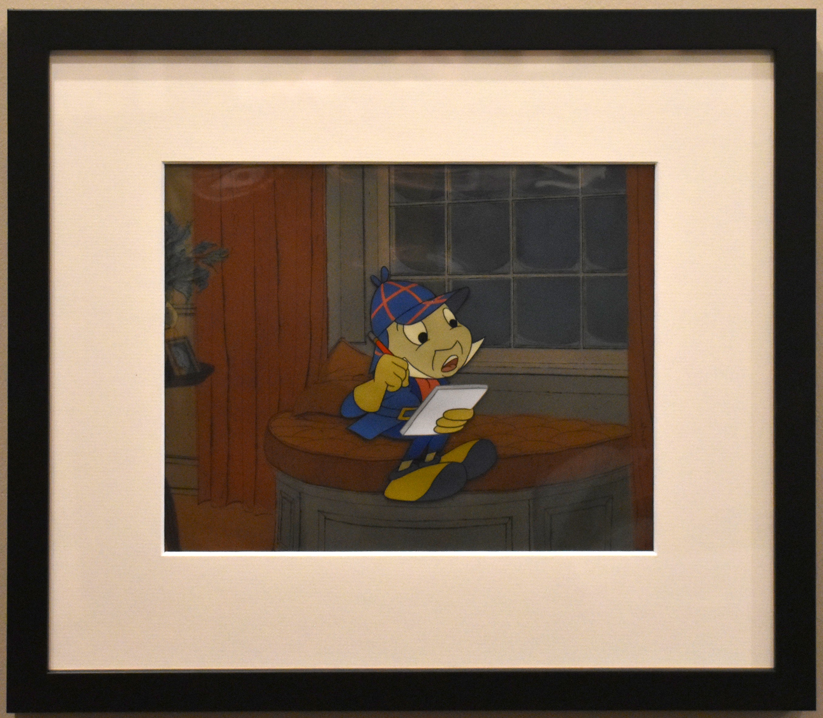 Original Walt Disney Television Production Cel of Jiminy Cricket (1960s ...
