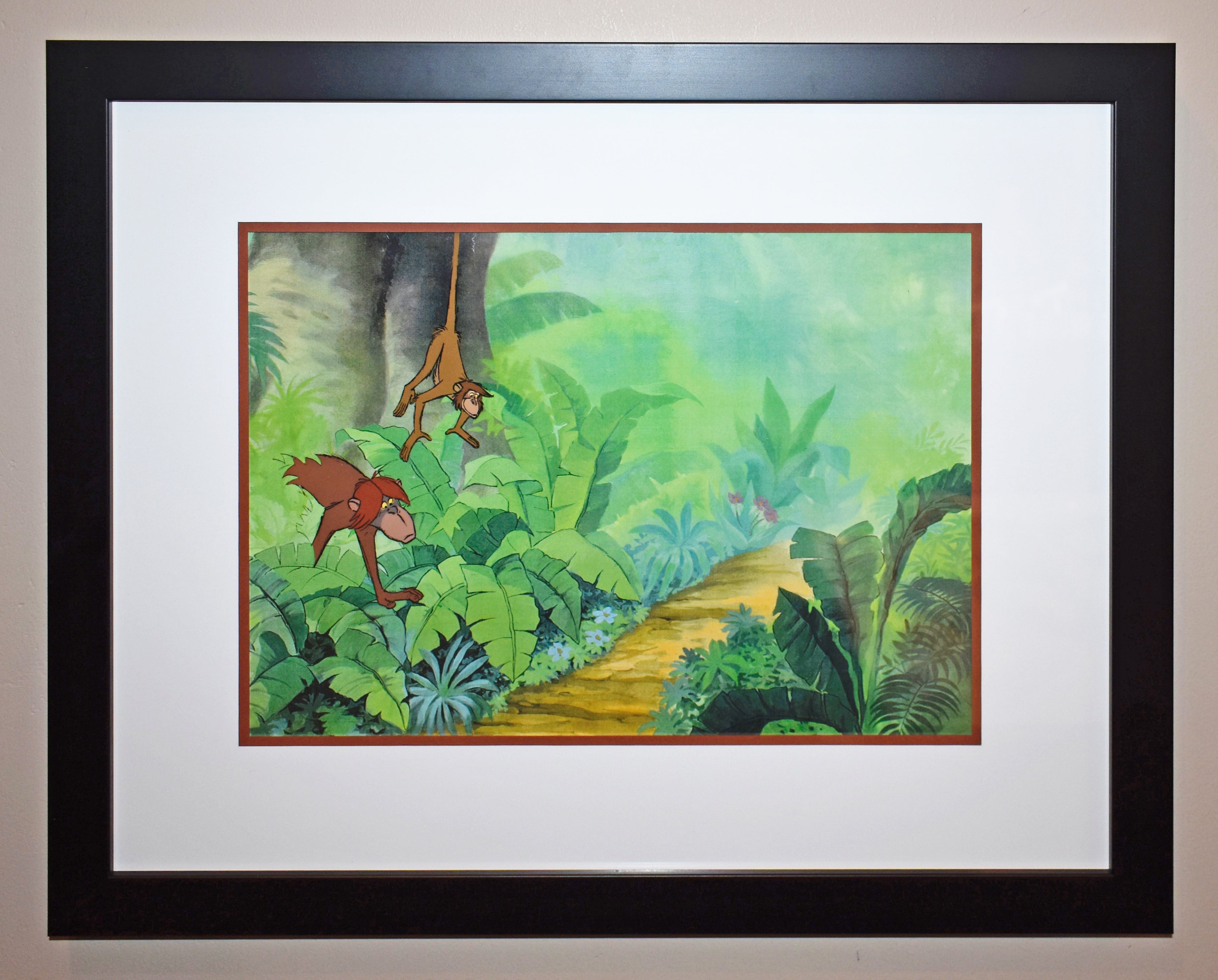 Original Walt Disney Production Cel from The Jungle Book featuring Mon ...
