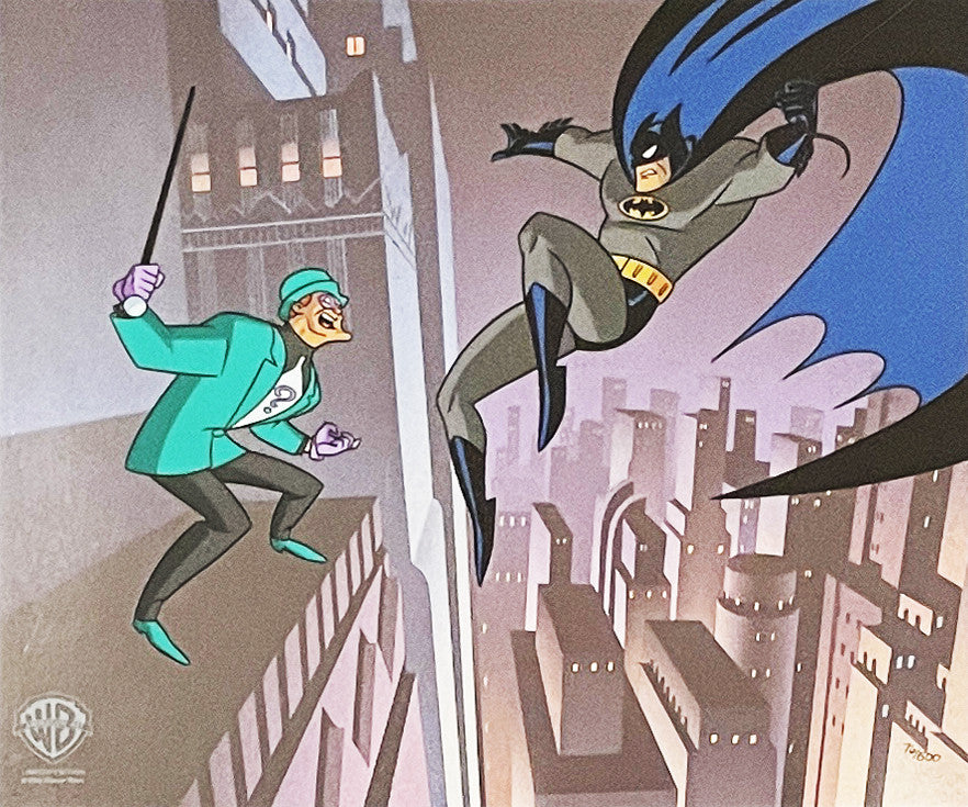 Original WB Limited Edition Cel "The Mark Of A Question" Batman: The ...