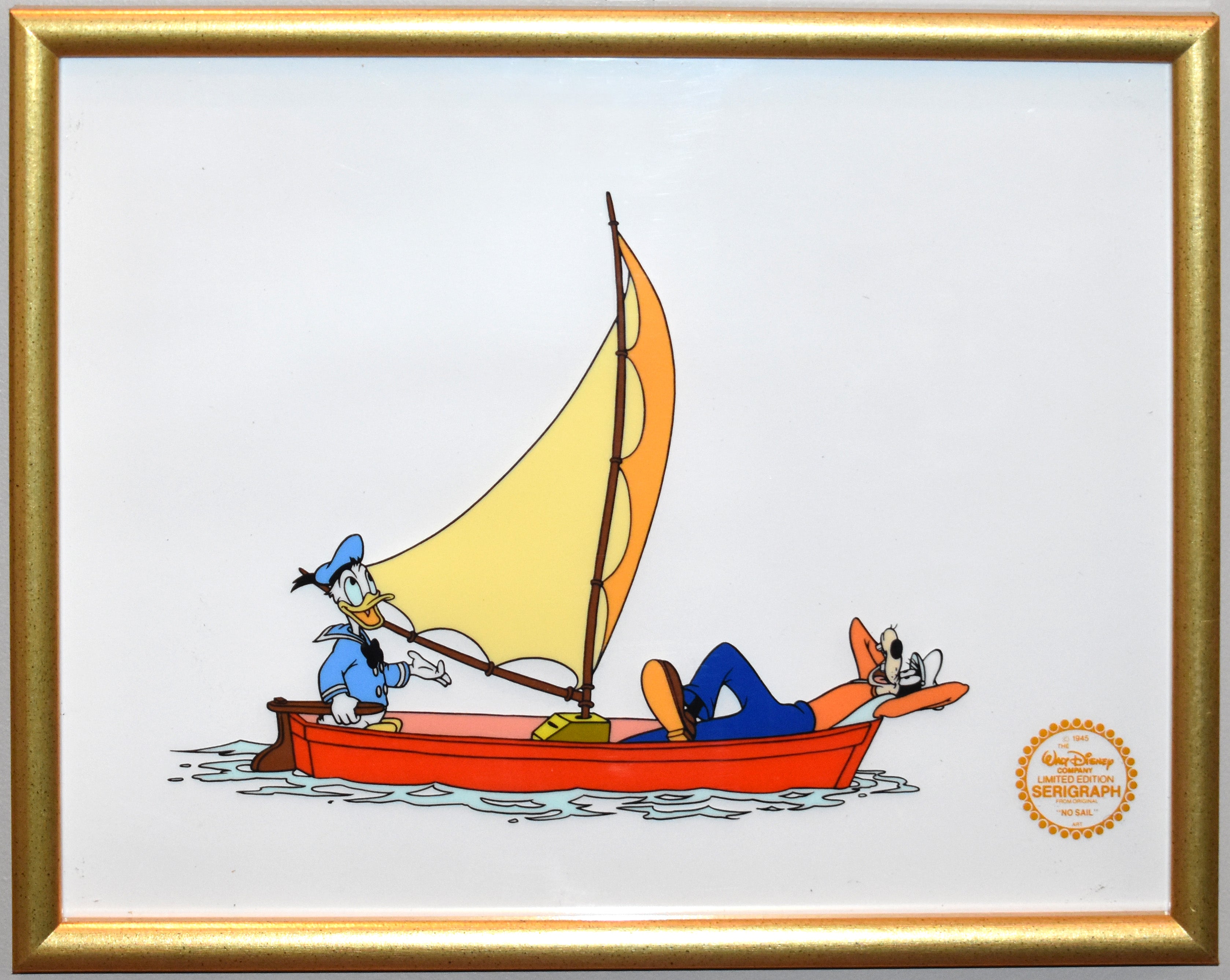 Walt Disney Sericel, No Sail – animationsensations.com