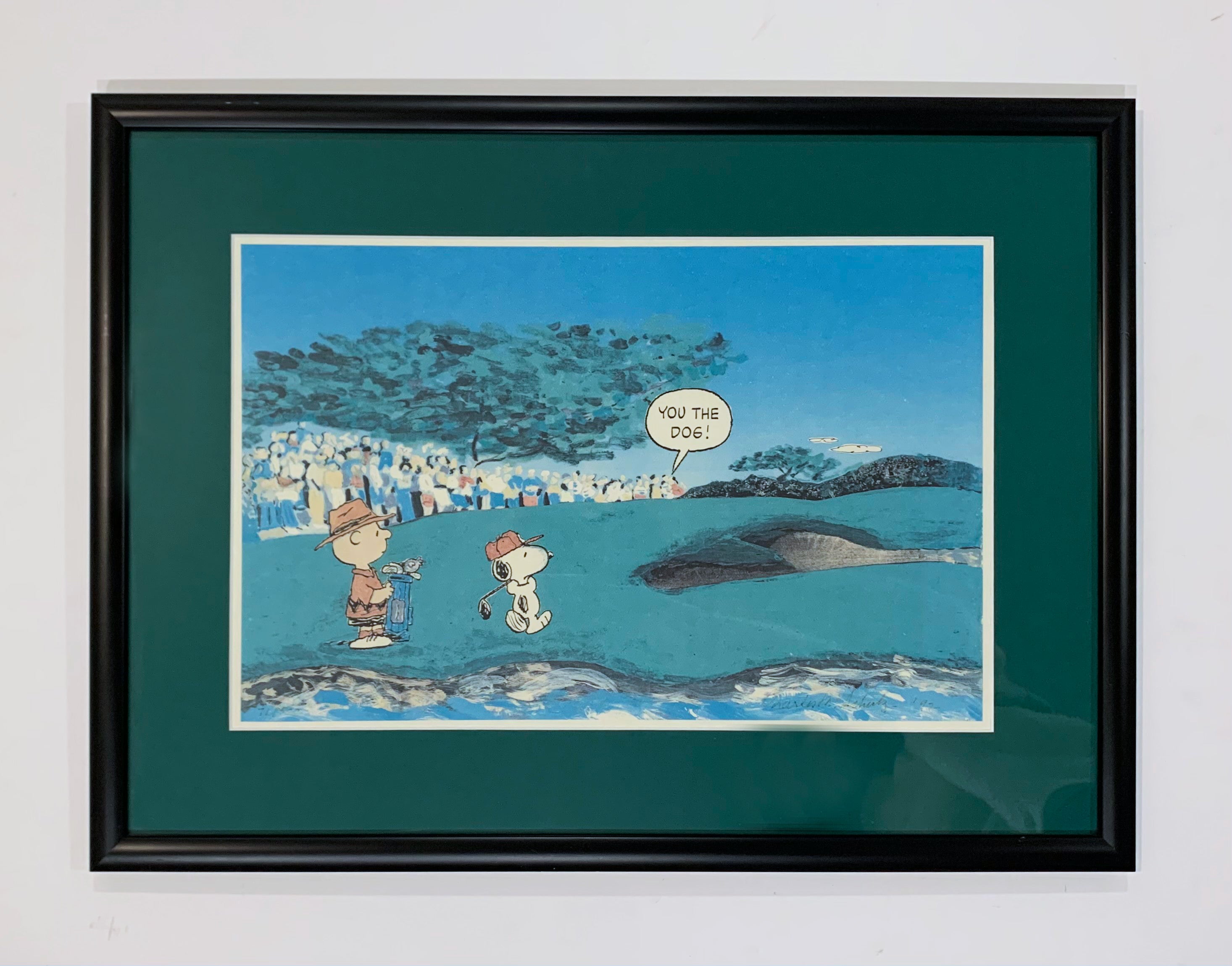Peanuts Animation Art Limited Edition Lithograph "You the Dog" (1993 ...