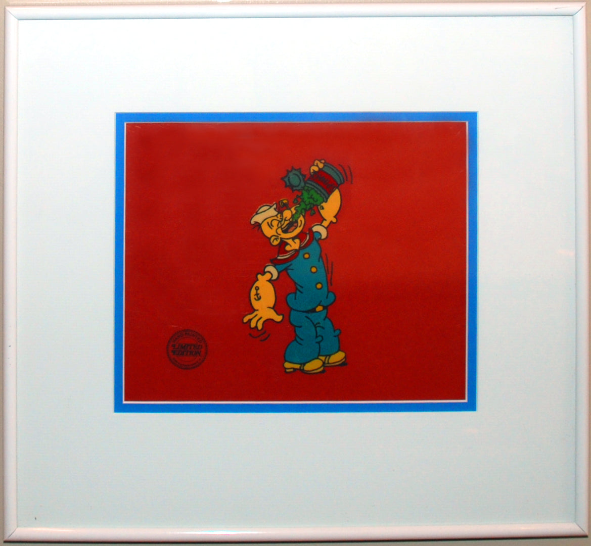 Original Popeye Limited Edition Cel of Popeye (1980 ...