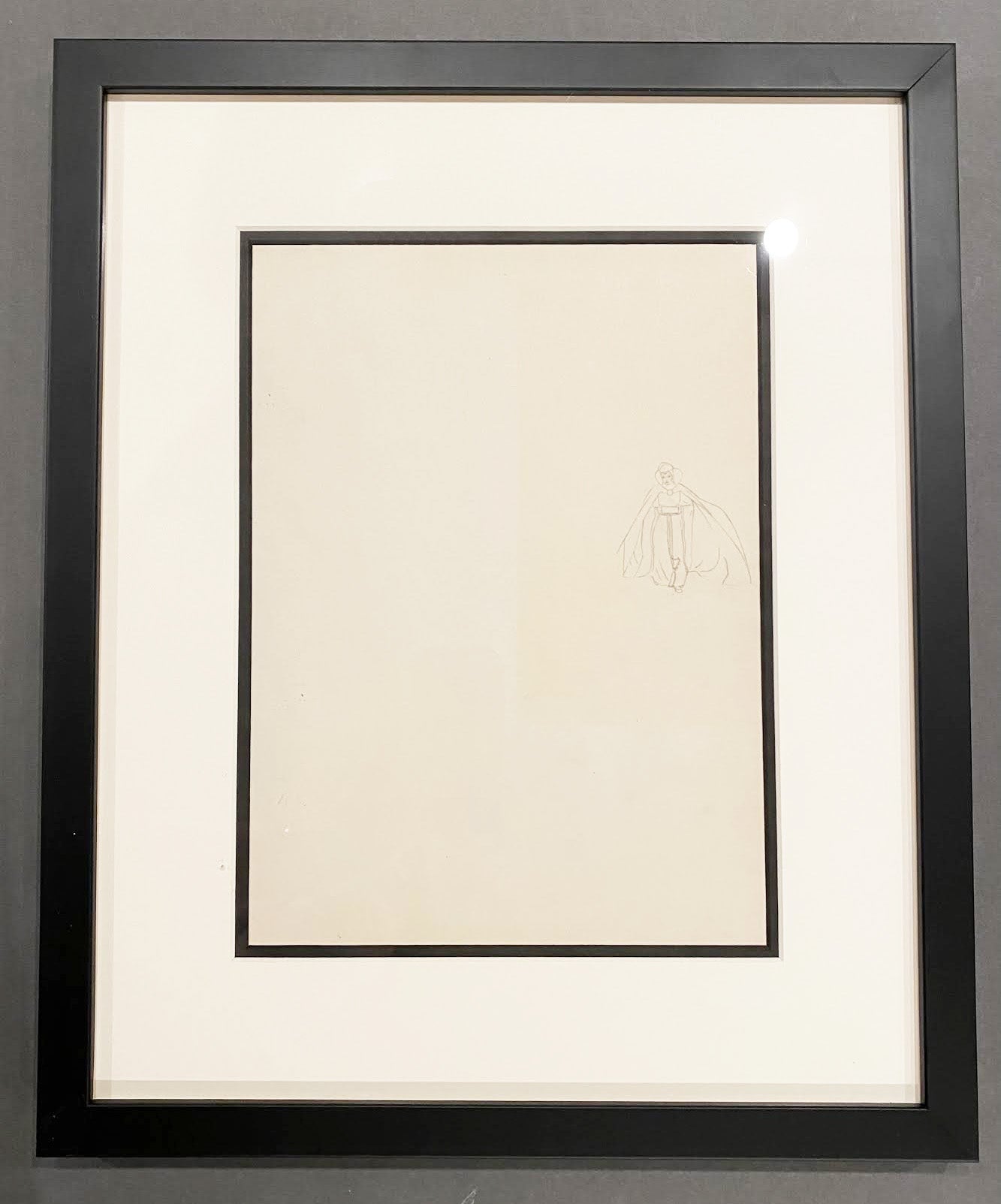 Walt Disney Production Drawing Featuring The Queen (1937 ...