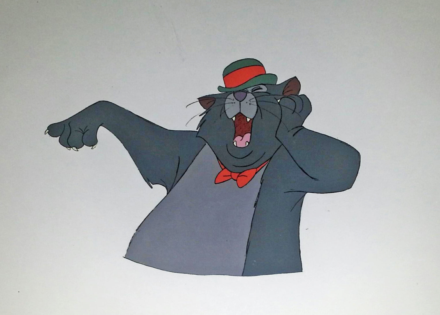Original Walt Disney Production Cel from The Aristocats featuring Scat ...