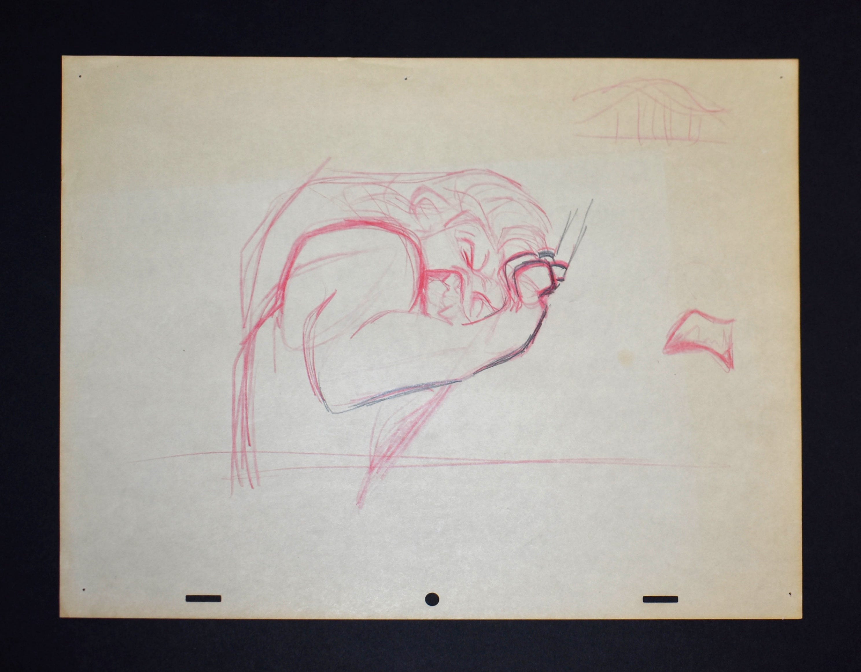 Original Walt Disney Production Drawing from The Lion King featuring ...