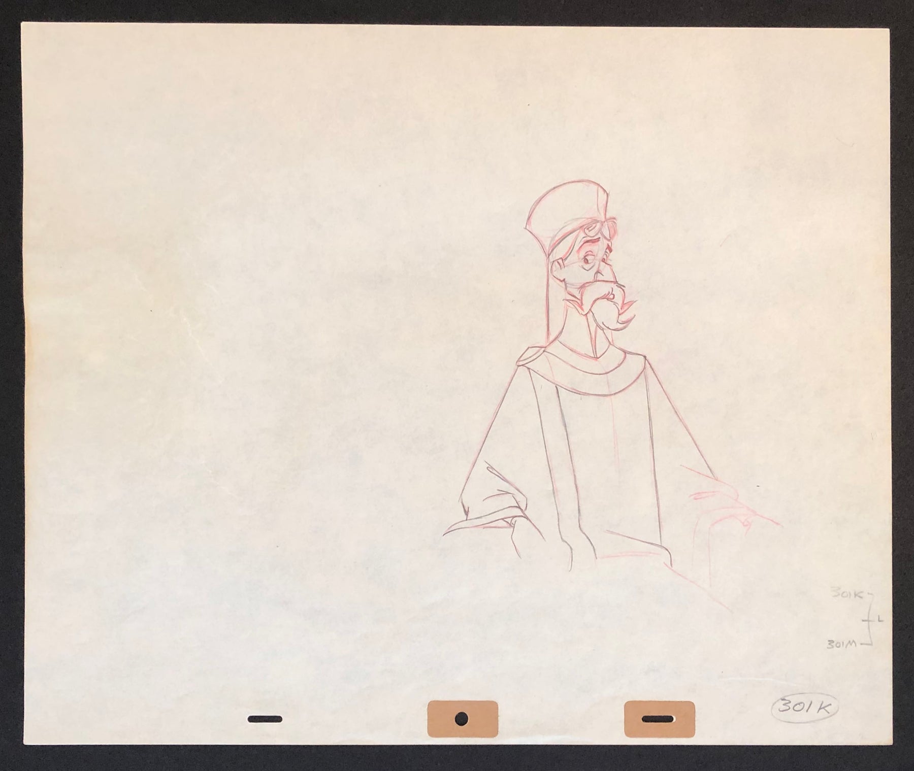 Original Walt Disney Production Drawing from Sleeping Beauty featuring ...