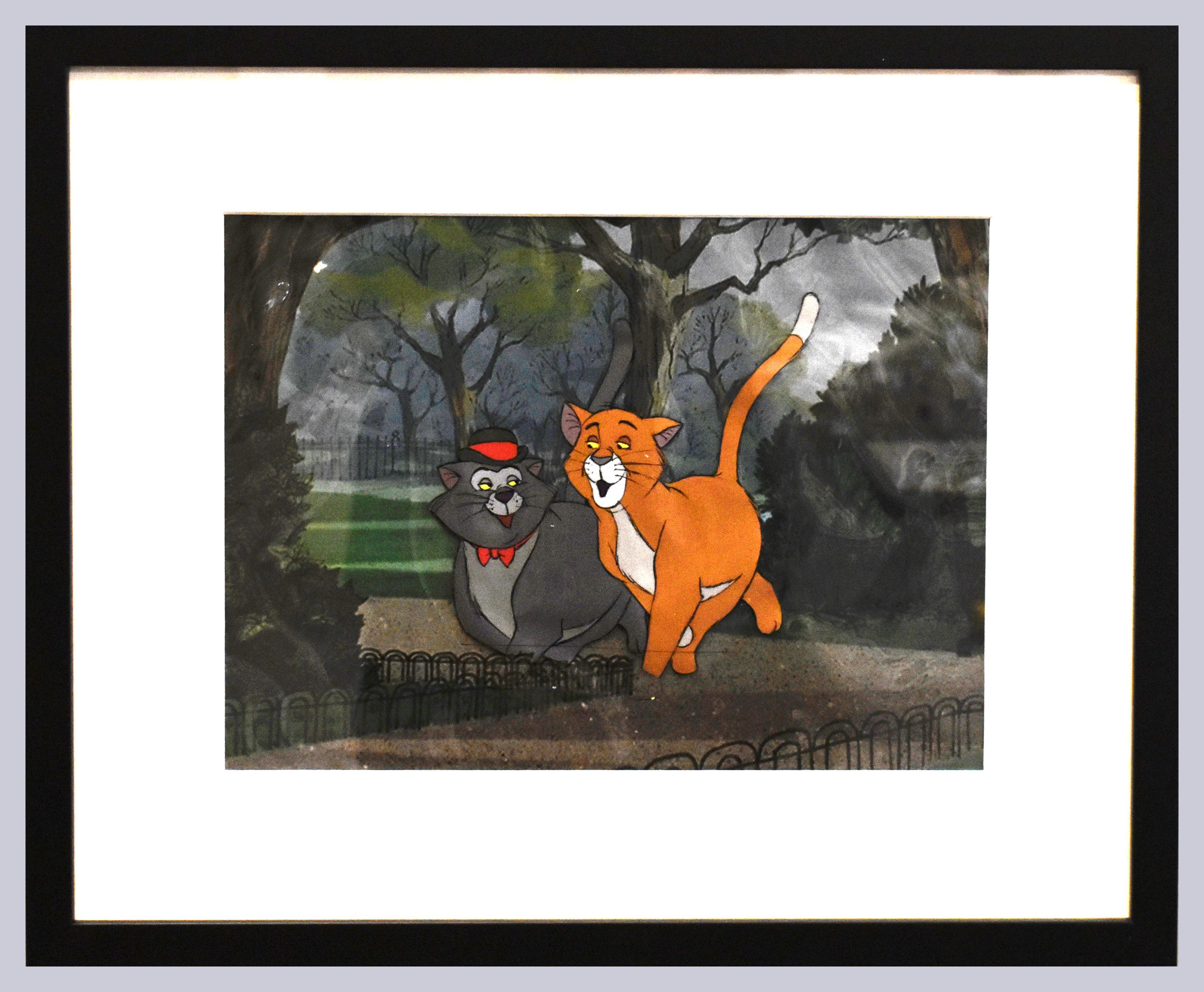 Original Walt Disney Production Cel from The Aristocats featuring ...